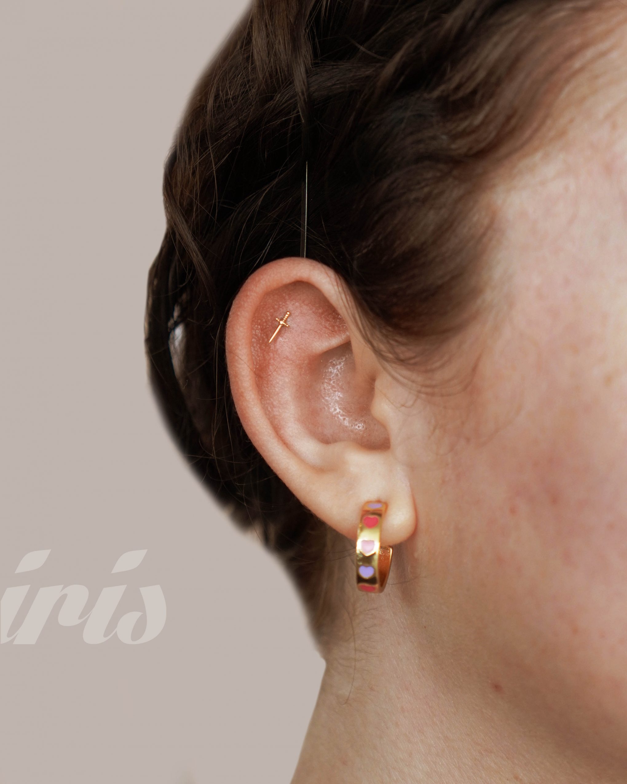 Dagger – Iris Tattoo